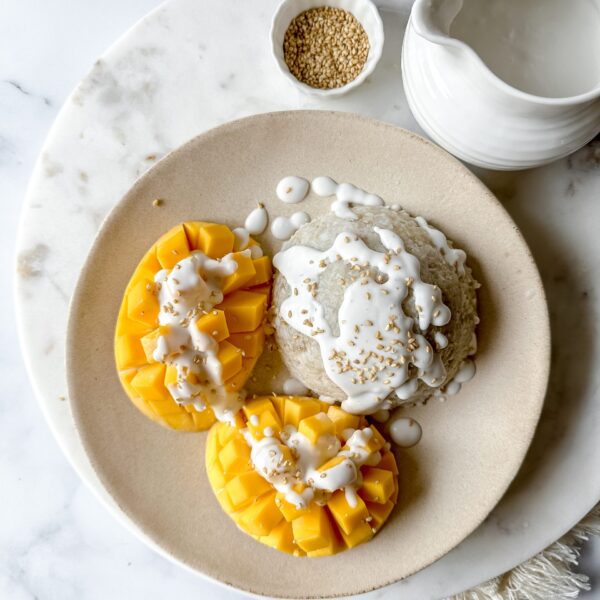 Low Carb Mango Sticky Rice - Nest Wellness